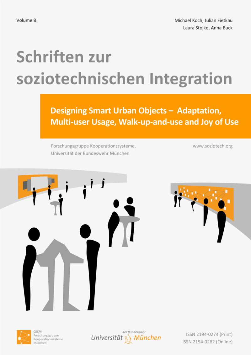 Designing Smart Urban Objects Adaptation Multi User Usage Walk Up And Use And Joy Of Use